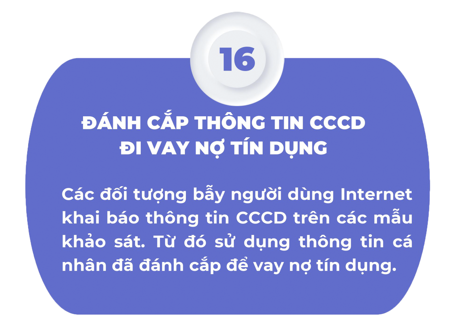 Cảnh giác và phòng tránh bị đánh cắp thông tin CCCD đi vay tín dụng ...